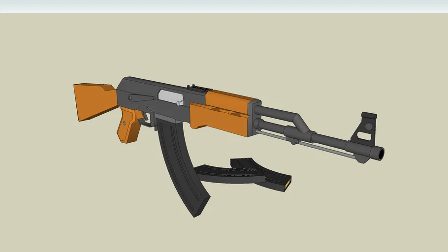 AK 47 | 3D Warehouse