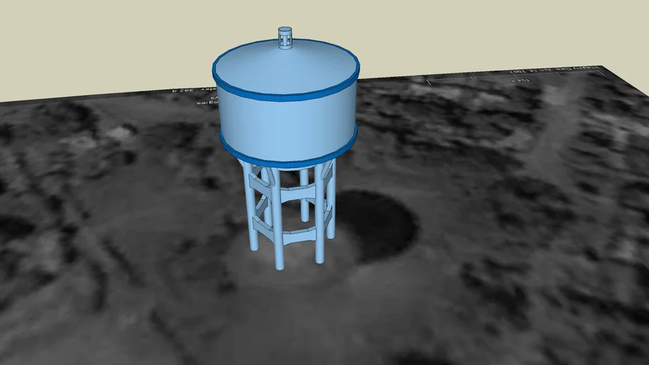 DSP Water Tank No 8 | 3D Warehouse