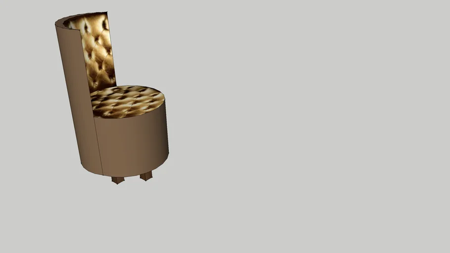 Round chair | 3D Warehouse