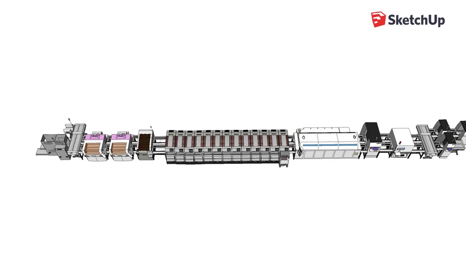 SMT Line | 3D Warehouse