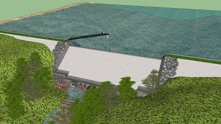 Rileys Creek Dam | 3D Warehouse