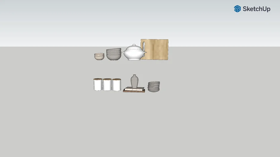 Kitchen Deco | 3D Warehouse