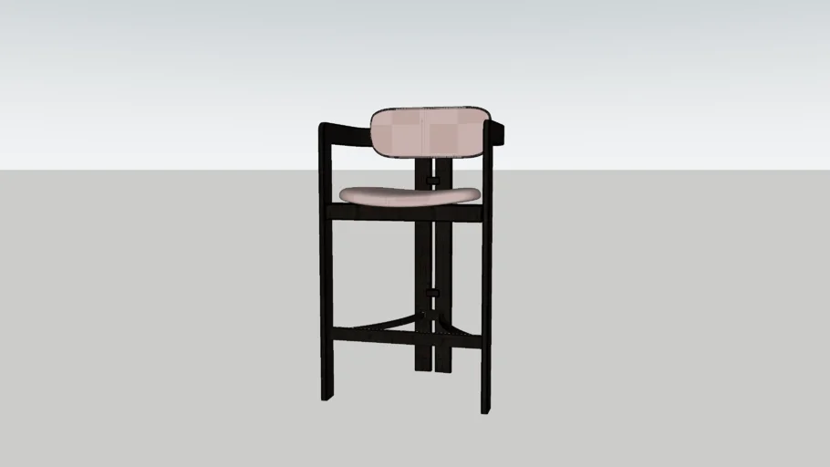 bar stool Gallotti & Radice 0419 | 3D Warehouse