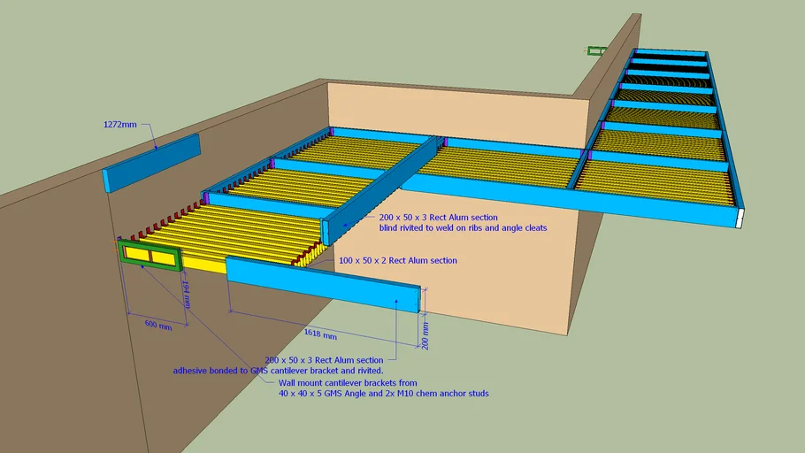 Aluminium shading device | 3D Warehouse
