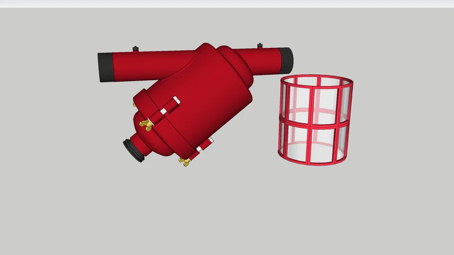 FILTRE FILTER FILTRO AMIAD DN50 2' (BEST VERSION) | 3D Warehouse