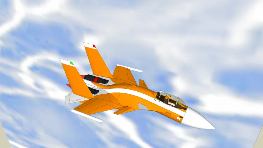 SU-37 TERMINATOR TUNED CARICATUR | 3D Warehouse