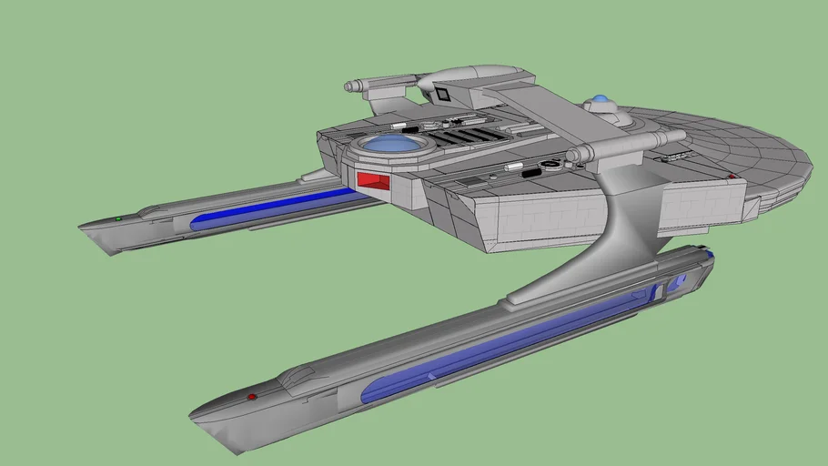 Miranda class (USS Reliant, Wrath of Khan) (revised) | 3D Warehouse