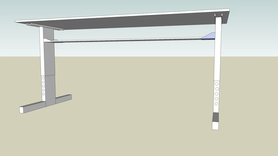 Classroom Table-Final Project. Kasey | 3D Warehouse