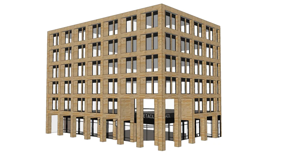 Office Block | 3D Warehouse