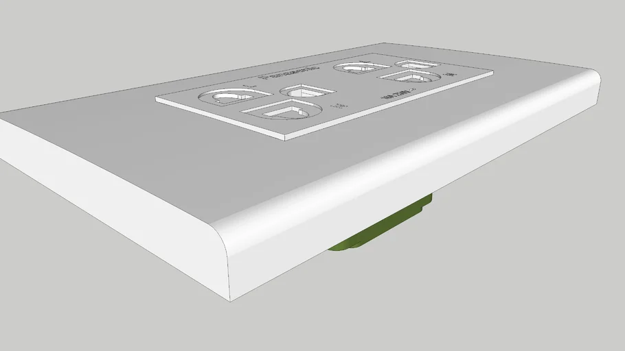 Receptacle Panasonic | 3D Warehouse