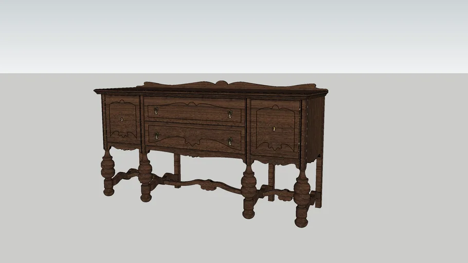 Buffet | 3D Warehouse