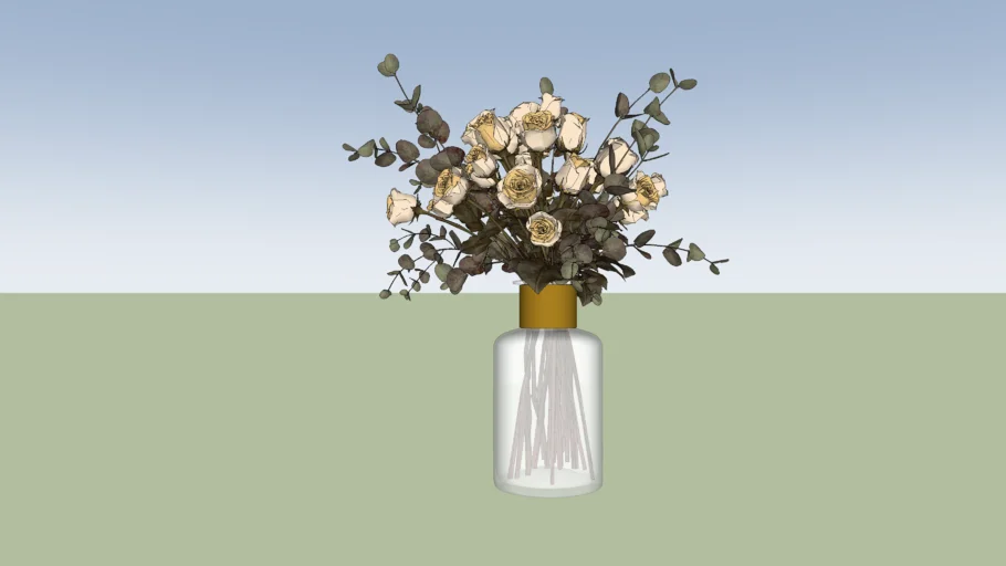 Decorative flower vase 2 | 3D Warehouse