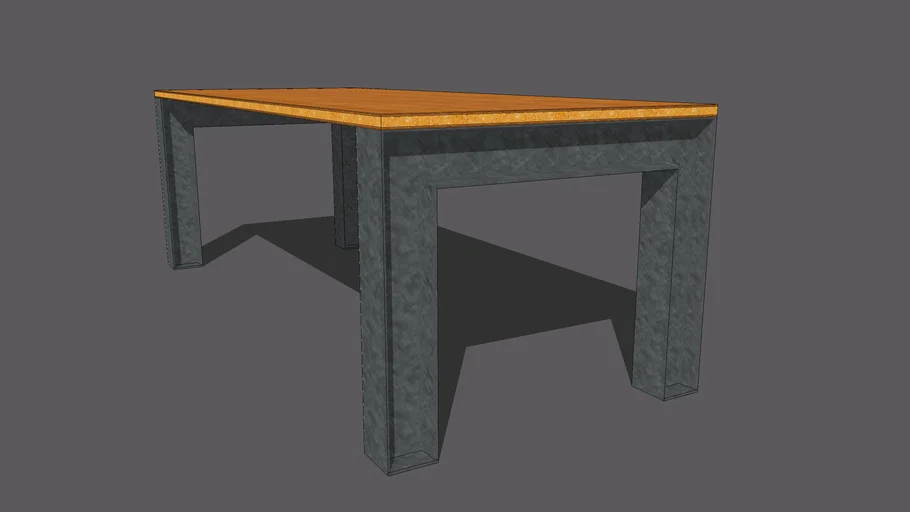 Industrial table | 3D Warehouse
