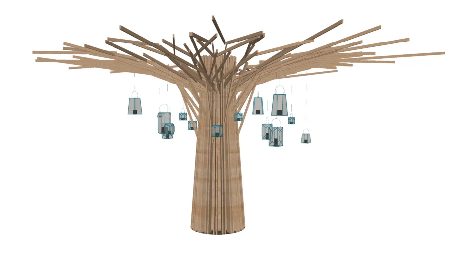 Branch decoration www.1skp.com | 3D Warehouse