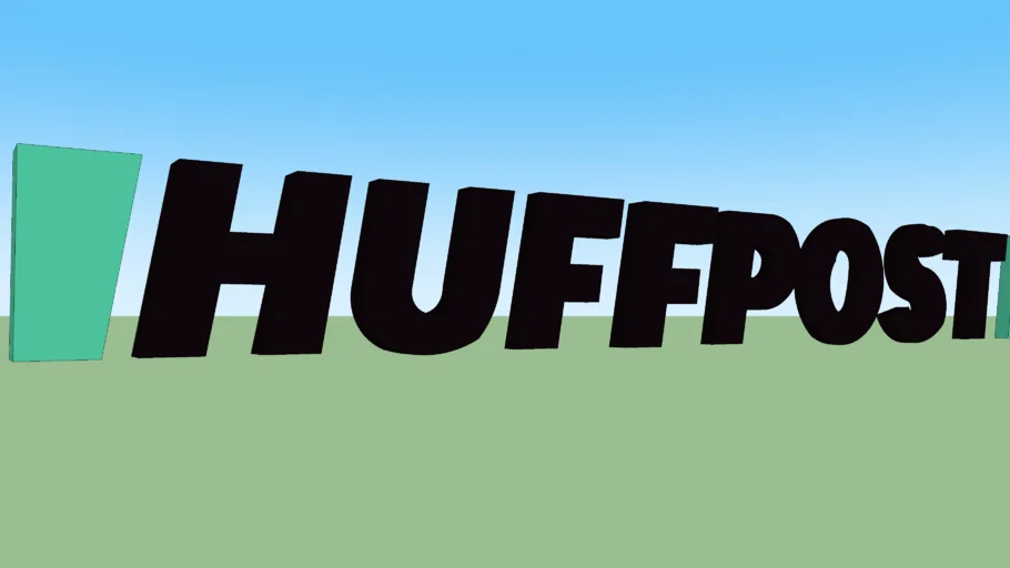 Huffpost logo | 3D Warehouse