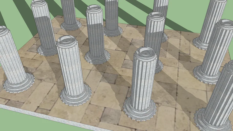 columns | 3D Warehouse