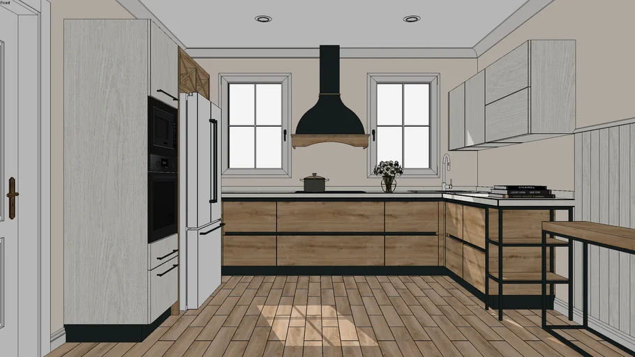 Modern Kitchen #7 | 3D Warehouse