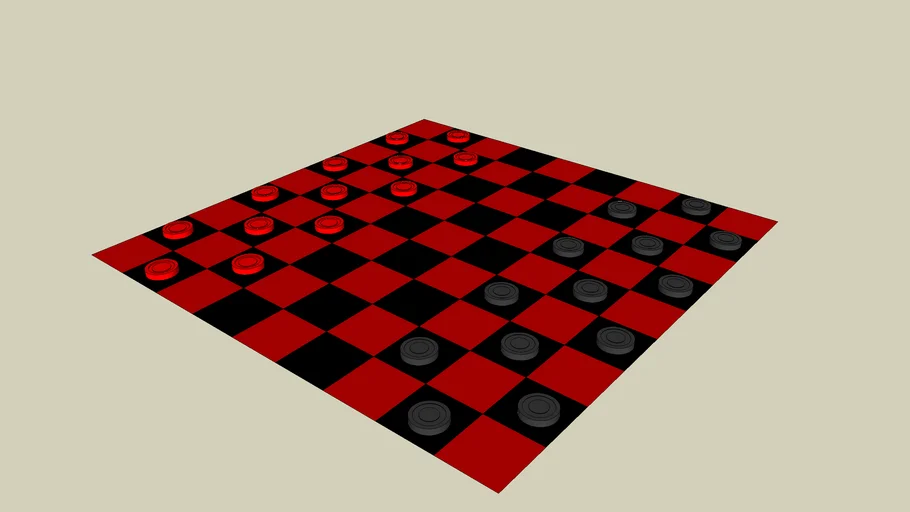 Interactive Checkers! | 3D Warehouse