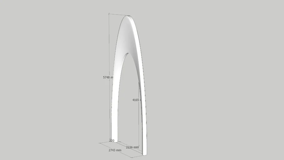 Wooden Arc for CNC | 3D Warehouse