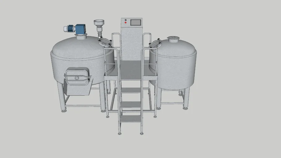 Alpha Brewhouse 10BBL | 3D Warehouse