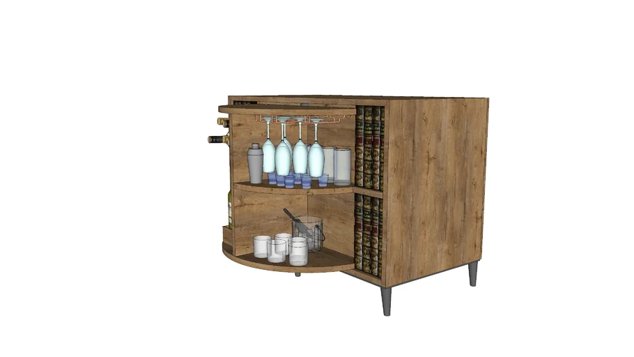 wine rack | 3D Warehouse