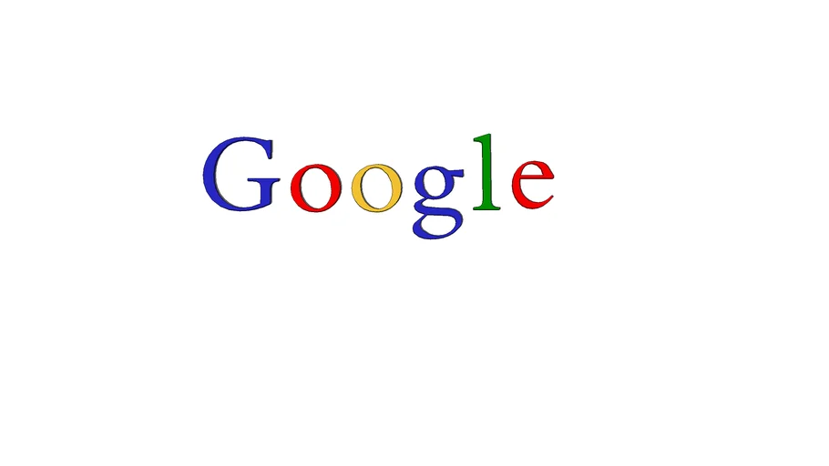Google logo | 3D Warehouse