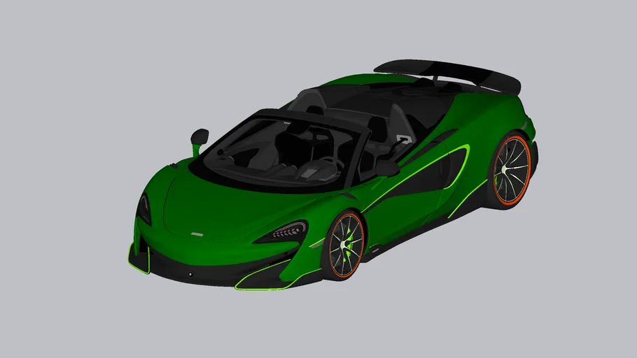 2019+McLaren+600LT+Spider+MS | 3D Warehouse