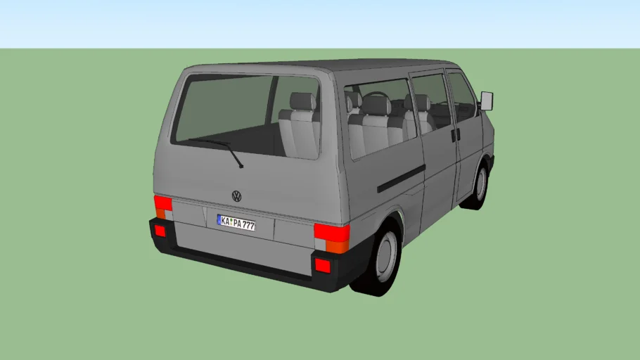 Volkswagen Transporter T4 | 3D Warehouse
