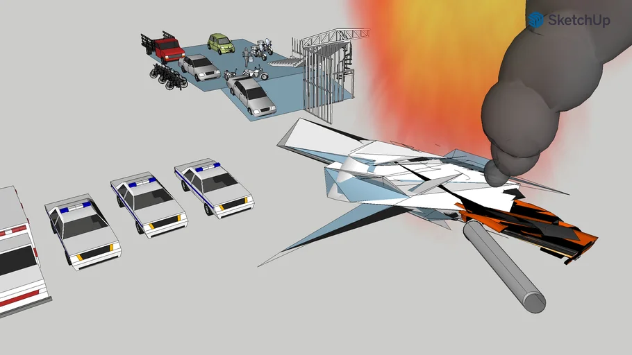 Worst Car Crash | 3D Warehouse