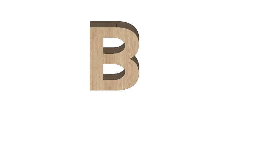 Letter B | 3D Warehouse