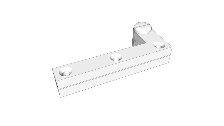 Deltana Pivot Hinges | 3D Warehouse