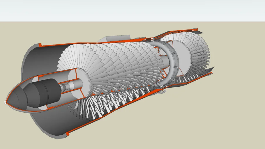 turborreactor | 3D Warehouse