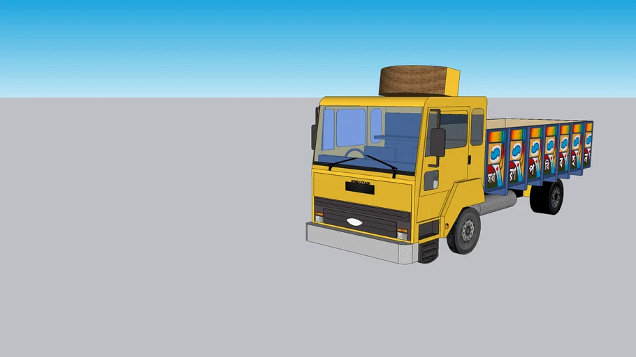 Ashok Leyland Truck - Bangladeshi version | 3D Warehouse