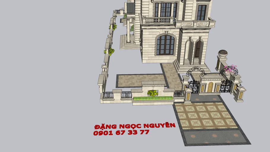 Biệt Thự Pháp | 3D Warehouse