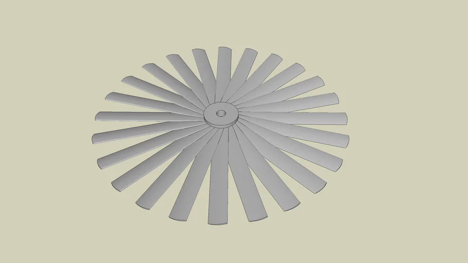 Turbine Fan | 3D Warehouse