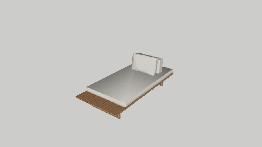 DECK LARGE SEATING UNIT GLOSTER | 3D Warehouse