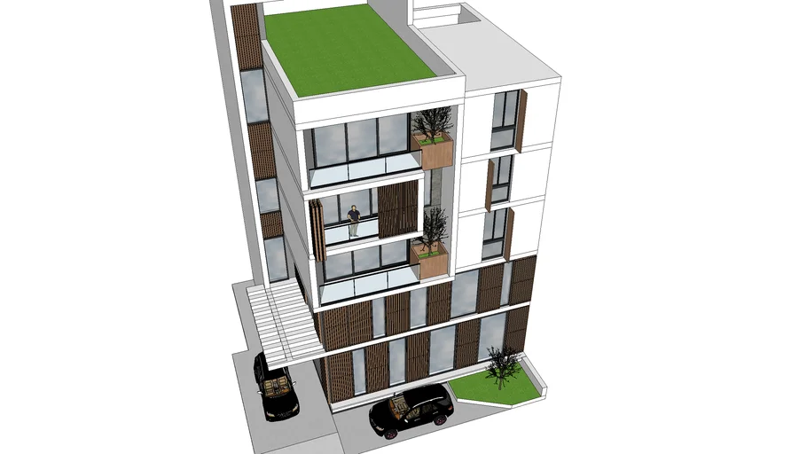 MODERN BUILDING | 3D Warehouse
