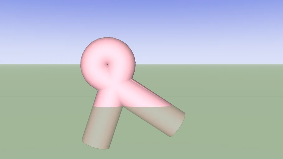 3D Breast Cancer Ribbon | 3D Warehouse