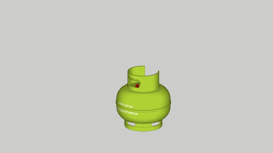 Gas 3kg | 3D Warehouse