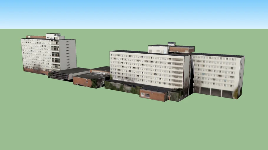 Terry-Lander Dorm, University of Washington, Seattle, WA, USA | 3D ...