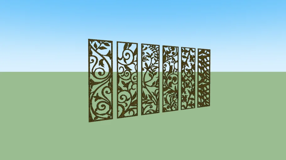 Motif Laser Cutting - Part 6 | 3D Warehouse