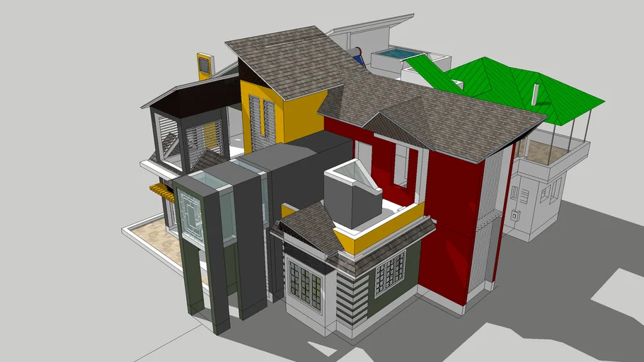 ARIF_KERALA STYLE HOME | 3D Warehouse