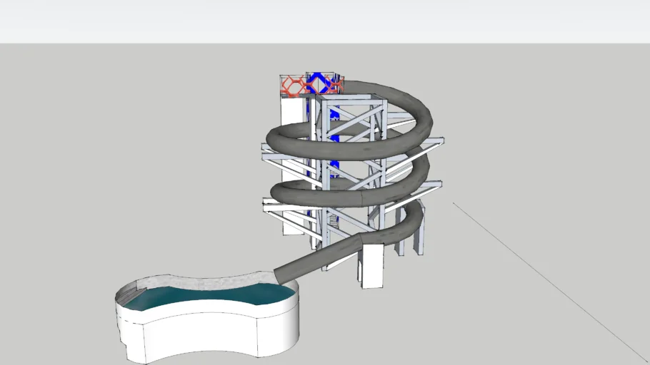 Water tube / slide | 3D Warehouse