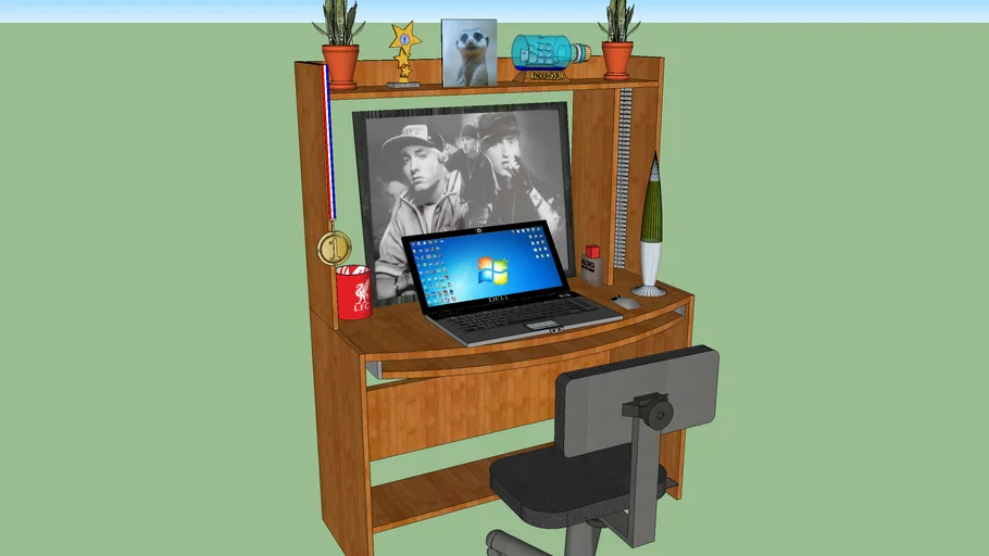 Computer Desk | 3D Warehouse