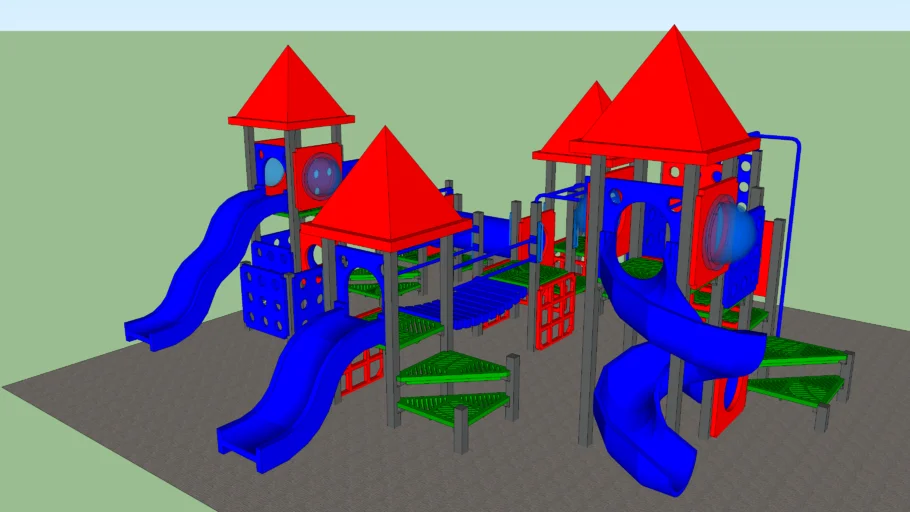 Playground (using Playgrow components) | 3D Warehouse