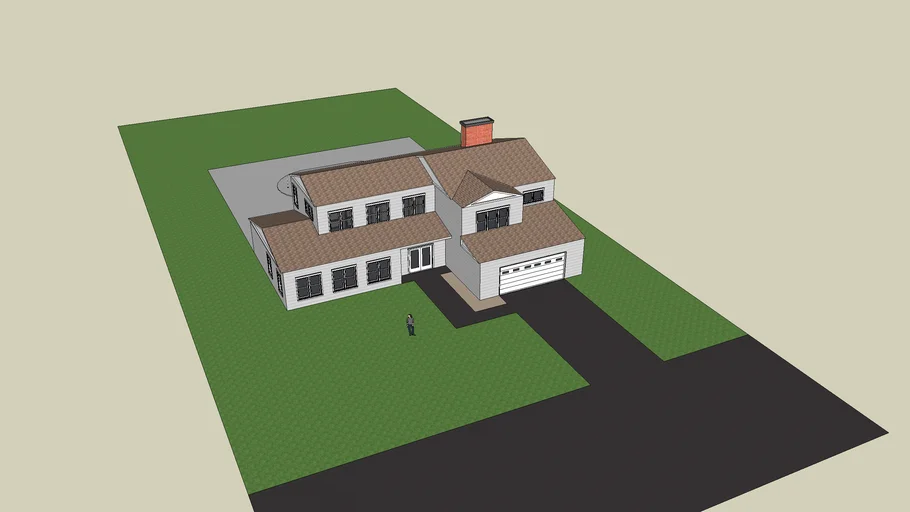 Suburban house | 3D Warehouse