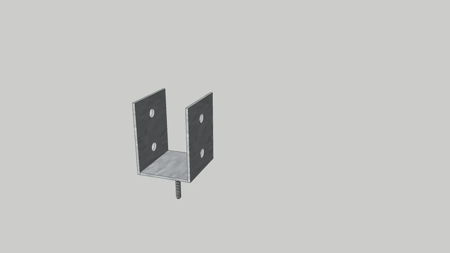 metal bracket | 3D Warehouse