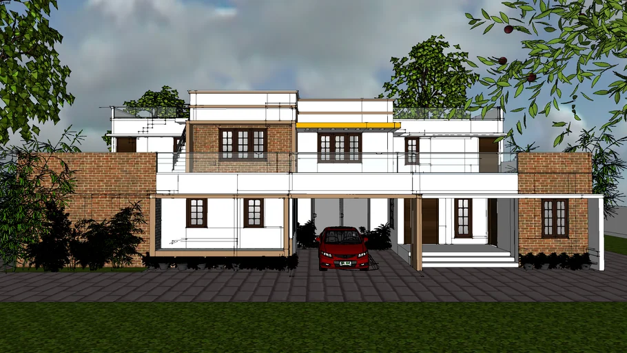 simple house | 3D Warehouse