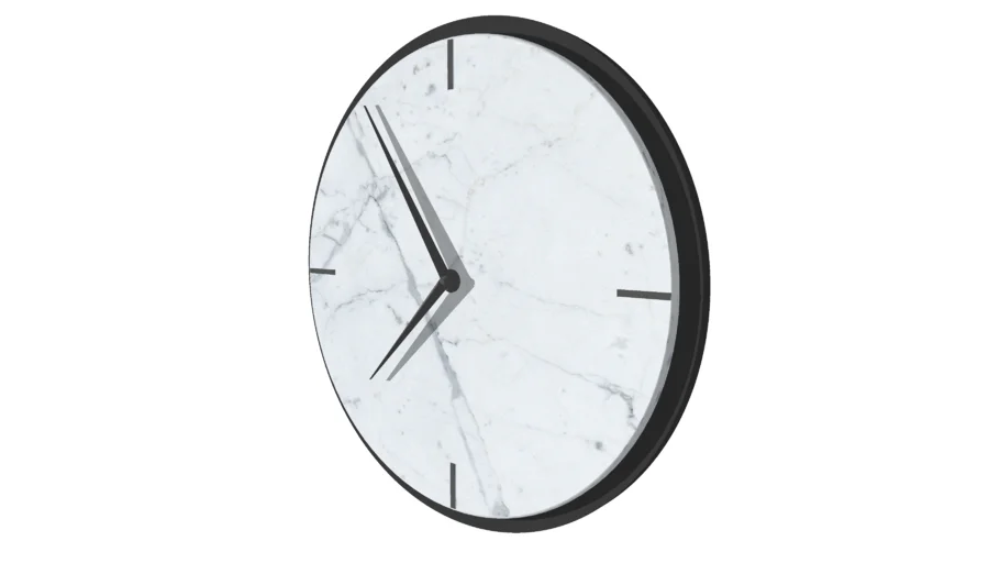 Marble Clock | 3D Warehouse