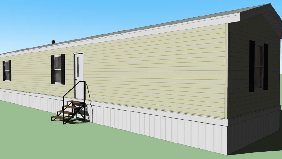 Single Wide Trailer Home | 3D Warehouse